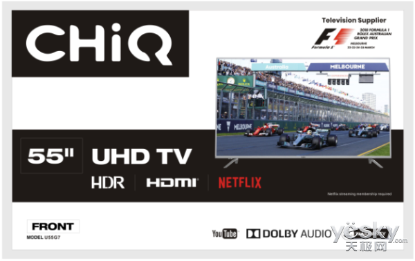2018年F1大动作 搭档长虹CHiQ电视Q5K看谁更快_天极网