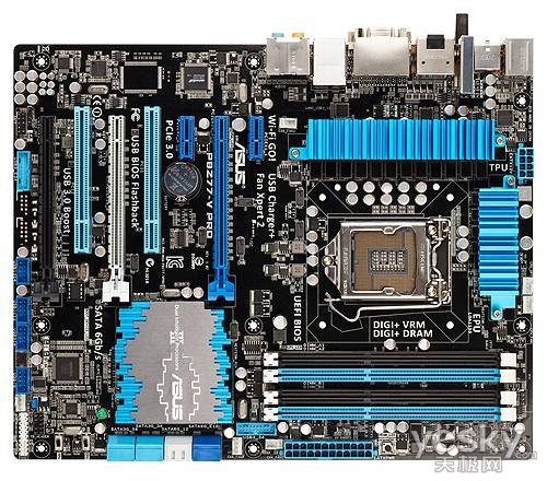 Z77新品 华硕高配P8Z77-V PRO主板先睹为快_天极网