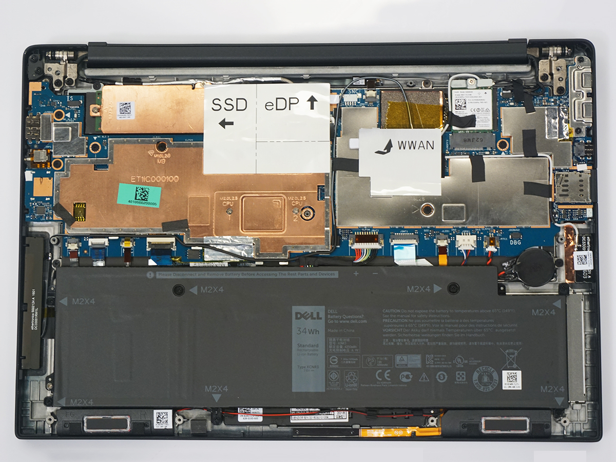 探秘内部世界!戴尔Latitude 7370拆机评测_天极网